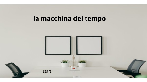 time machine | Genially