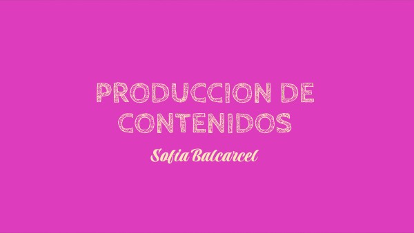 Presentación de Sofia | Genially