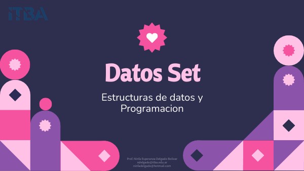 Datos set