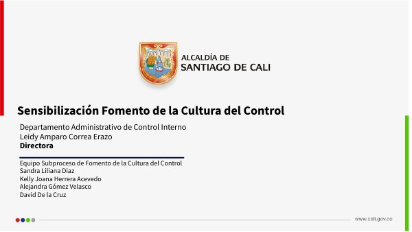 CONTROL INTERNO 2024 | Genially