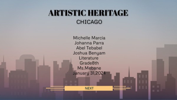 CHICAGO PRESENTATION | Genially