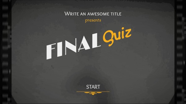 Final quiz