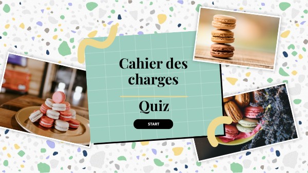 Quiz Cahier des charges