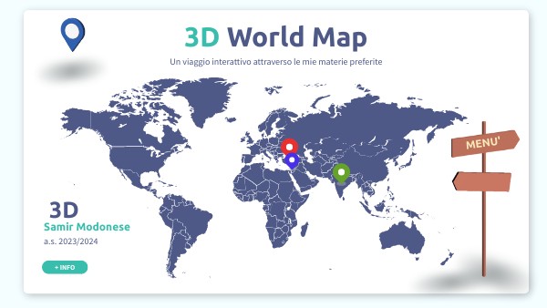 Mappamondo 3D | Genially