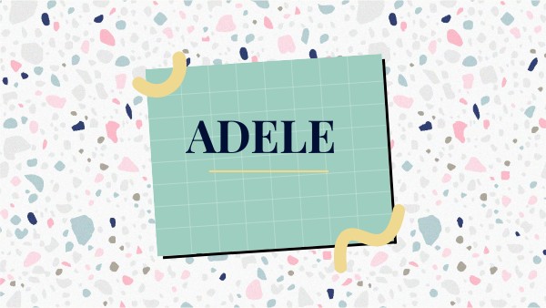 Presentación de Adele | Genially