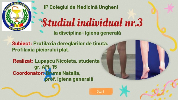 Igiena generală-Studiul individual Nr.3 | Genially