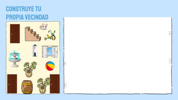 Construye tu vecindad | Genially