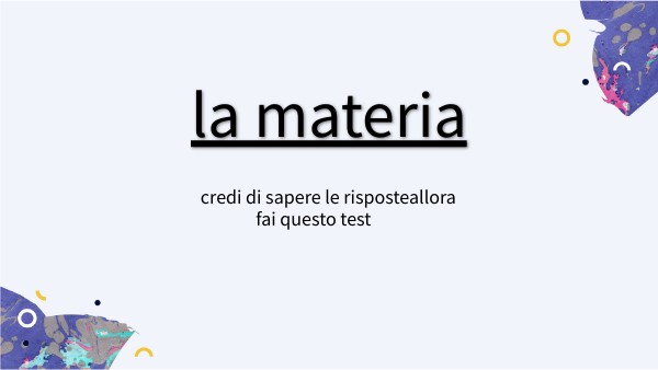 materia