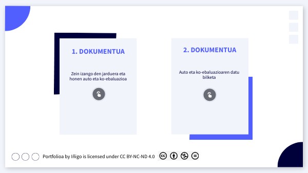 B1.2. modulua auto eta ko-ebaluazioa | Genially