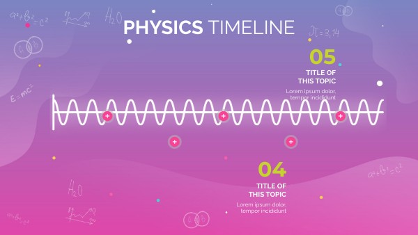 PHYSICAL VIBRANT TIMELINE