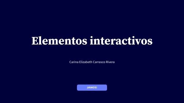 Elementos interactivos | Genially