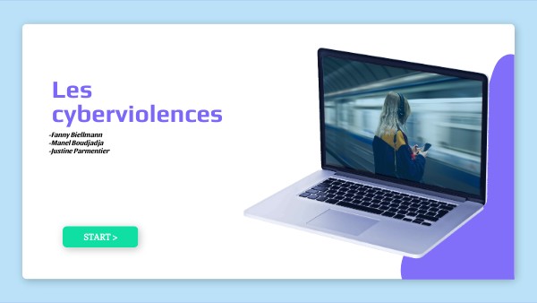 Exposé SNT Cyberviolences | Genially