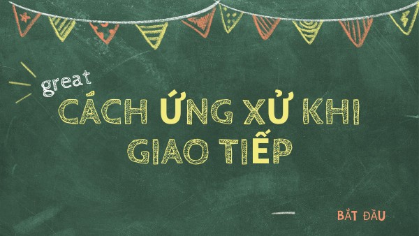 Animated Chalkboard Presentation | Genially