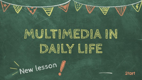 ANIMATED CHALKBOARD LEARNING UNIT | Genially