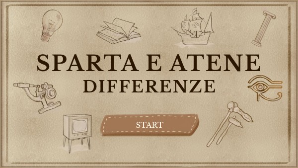 Differenze tra Sparta e Atene | Genially