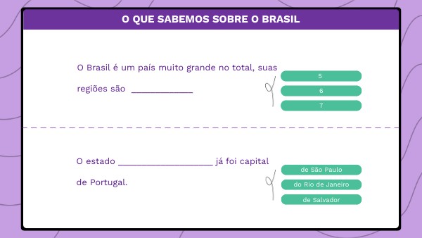 o que sabemos sobre o Brasil | Genially