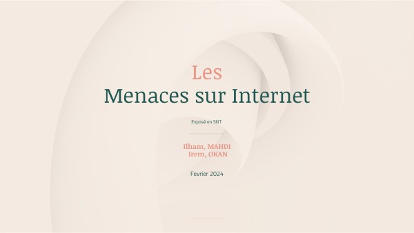 Exposé SNT | Genially