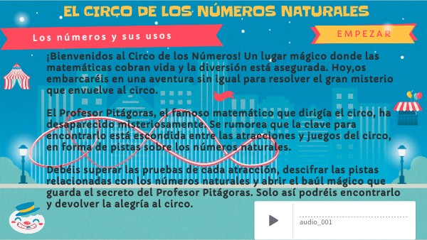 EL CIRCO DE LOS NÚMEROS | Genially