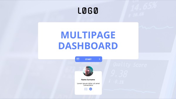 MULTIPAGES DASHBOARD