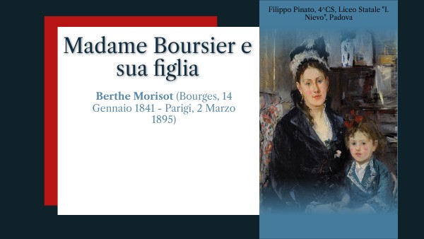 presentazione Berthe Morisot | Genially