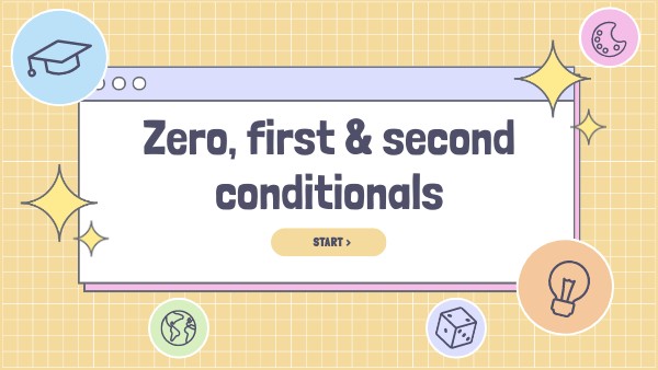 CONDITIONALS 1ºBACH | Genially