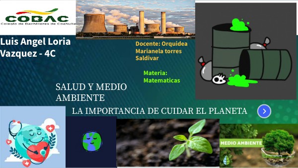 Salud y medio ambiente