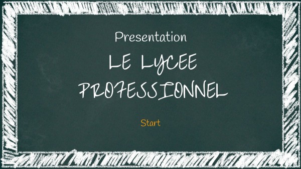 Présentation lycée professionnel | Genially
