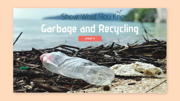 Show What You Know: Garbage and Recycling 1