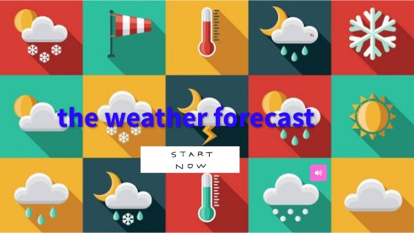 weather forecast | Genially