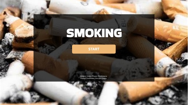 Presentazione Inglese Smoking | Genially