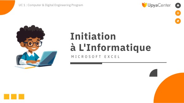 UC 1.3 : Microsoft Excel | Genially