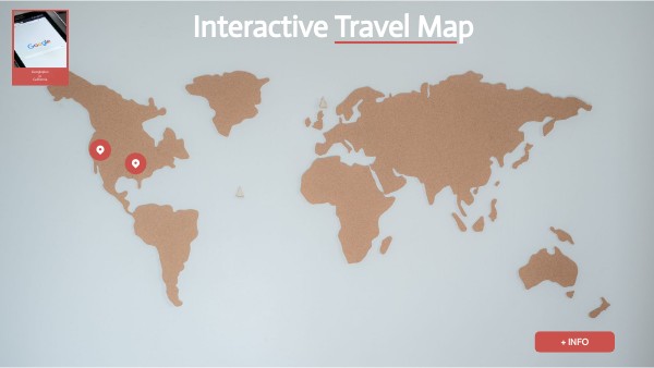 Interactive world map | Genially