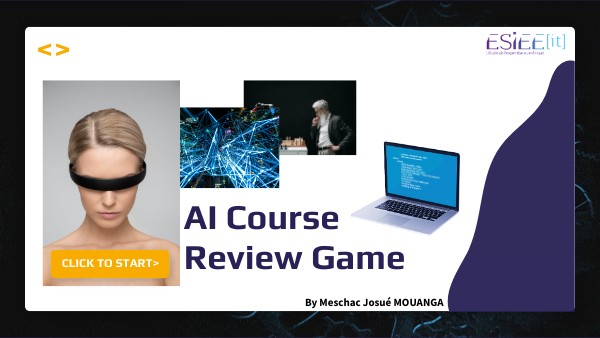 AI Course Game | Genially