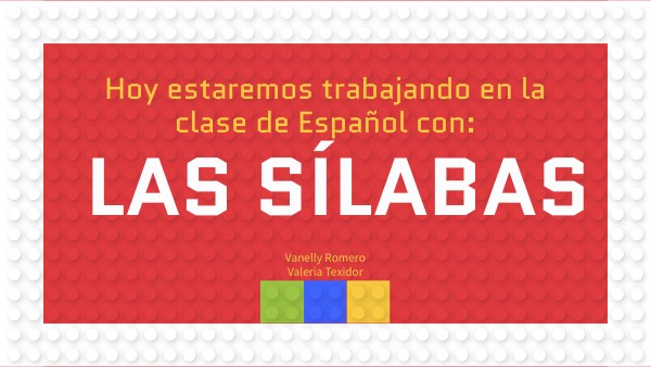 Las Silabas | Genially