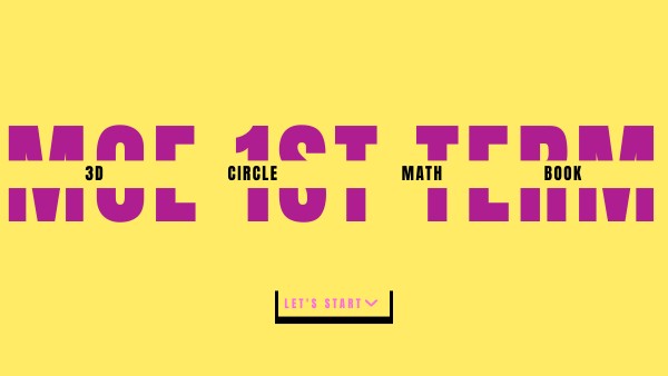 MCE 1st TERM | Genially