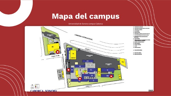 Mapa del campus Interactivo | Genially
