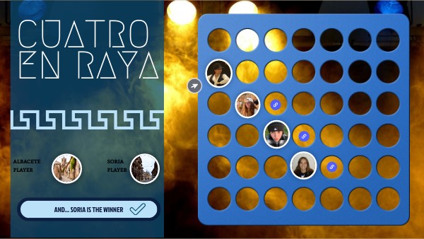 ¡JUGAMOS A CUATRO EN RAYA! | Genially