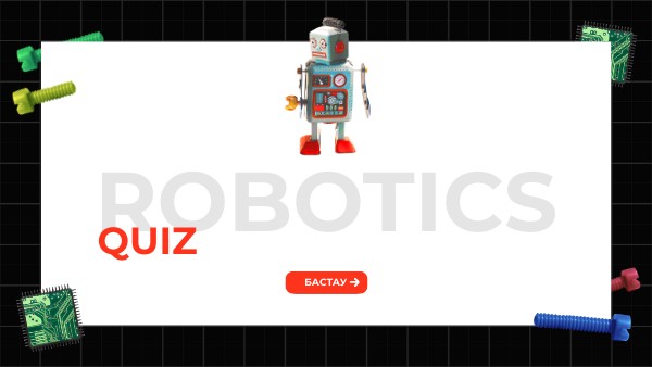 Robotics quiz | Genially