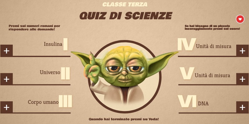 Quiz scienze