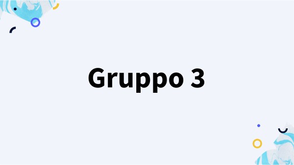 Gruppo 3