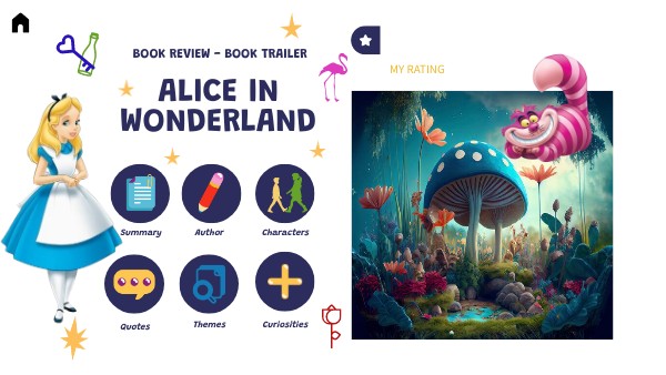 Book review ALICE IN WONDERLAND | Genially