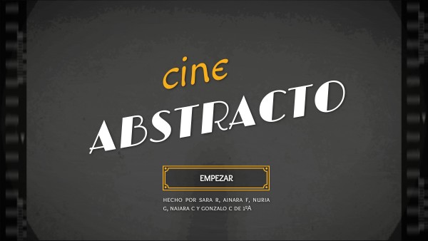 CINE ABSTRACTO | Genially