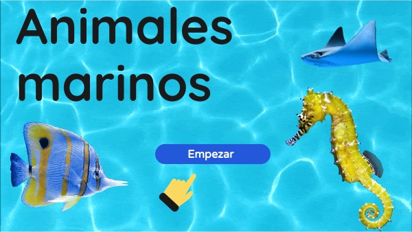 Juego de los animales marinos | Genially