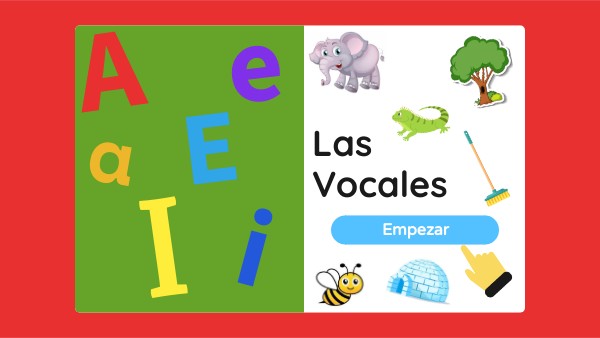 Juego de las vocales A-a y E-e | Genially