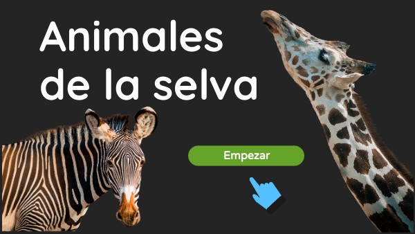 Juego Animales de la Selva | Genially