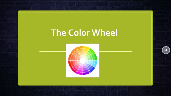 Lesson 1.2 Color Wheel | Genially