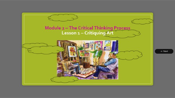 Lesson 2.1: Critiquing Art