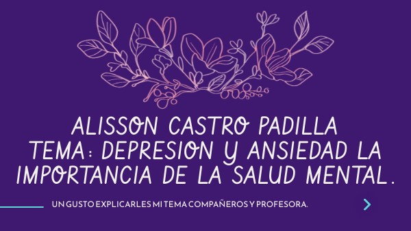 Alisson Castro Padilla. | Genially