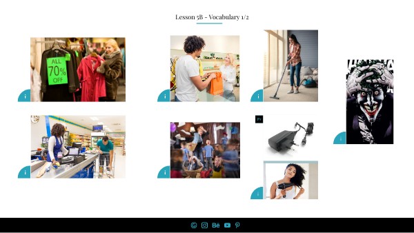 Lesson 5B - Vocabulary