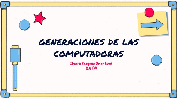 Generaciones de la computadoras | Genially